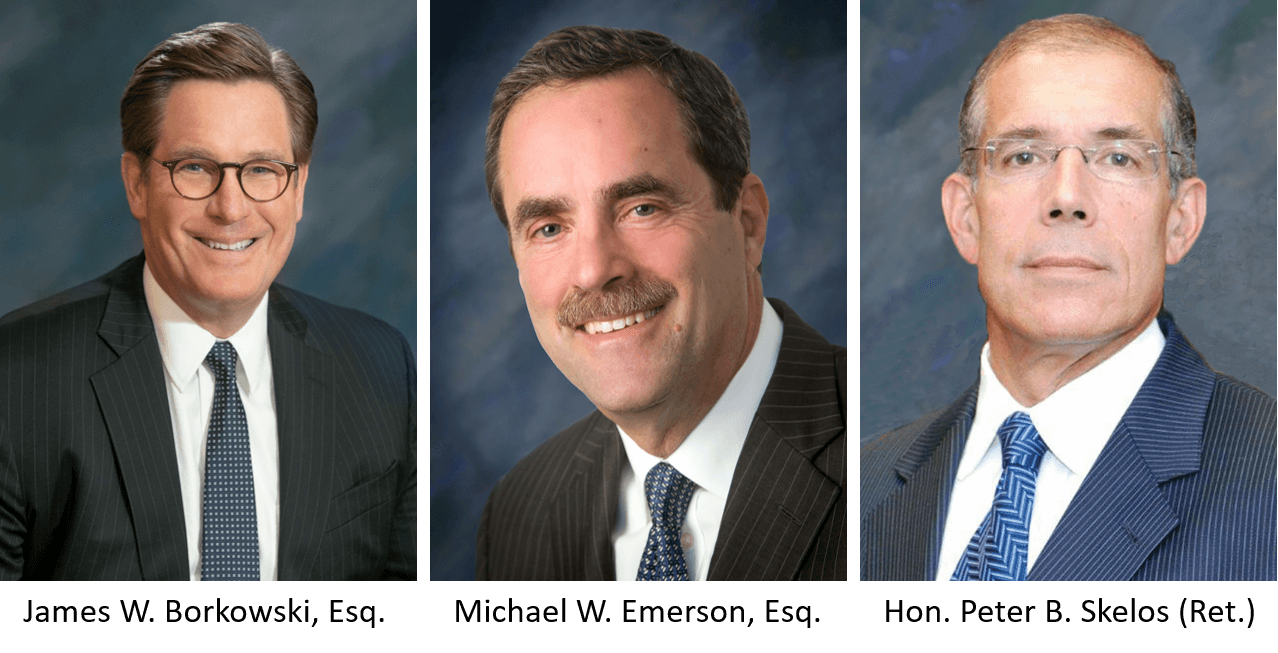 JAMES BORKOWSKI, ESQ., MICHAEL EMERSON, ESQ. AND HON. PETER SKELOS TO ...